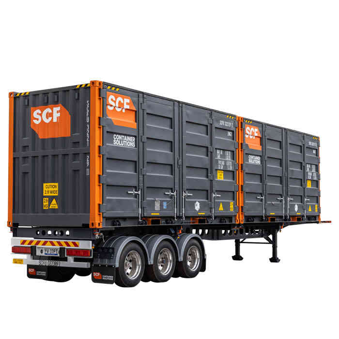Side Door Trailer | SCF Containers