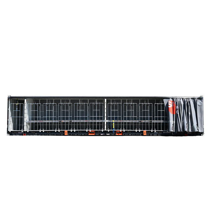 48ft Tautliner Container | Mezzanine Deck System | SCF