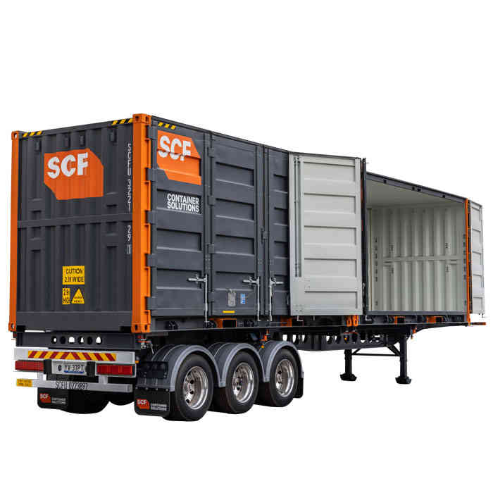 Side Door Trailer | SCF Containers