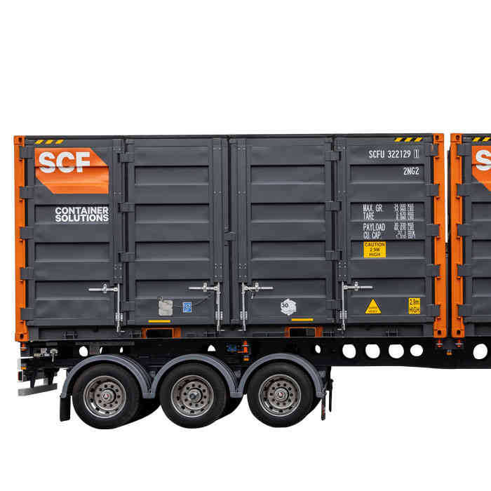 Side Door Trailer | SCF Containers