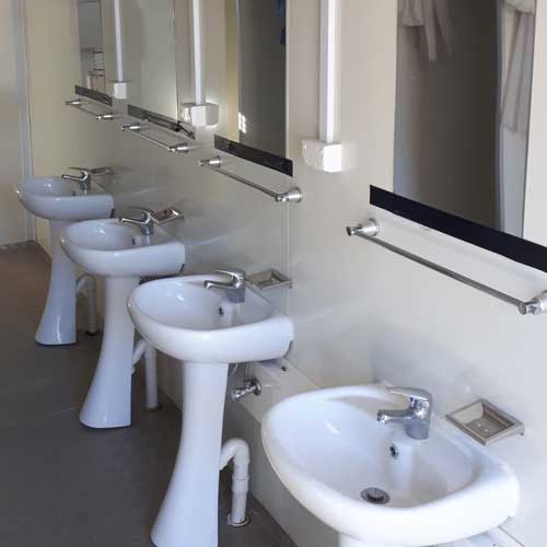 20ft Shower Block | Clean and Hygienic | SCF