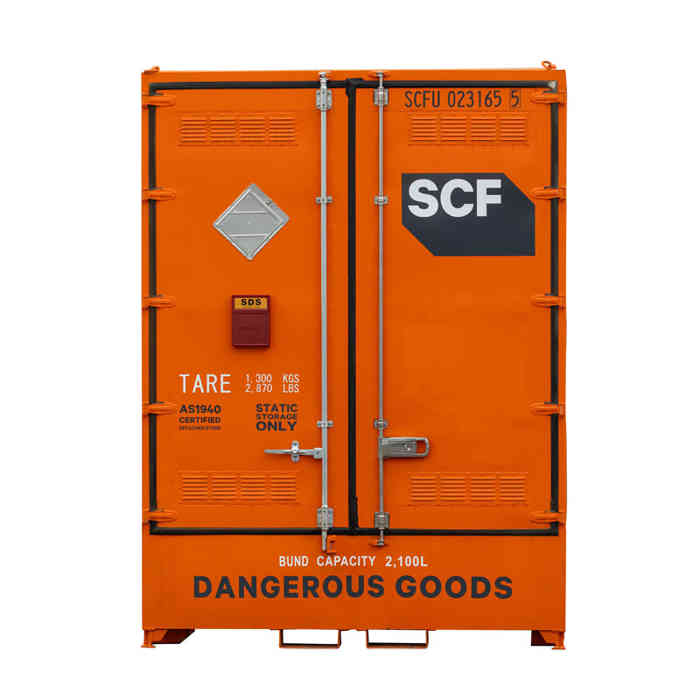 Chemical Storage Cabinet - 4 IBC | DG Solutions | SCF