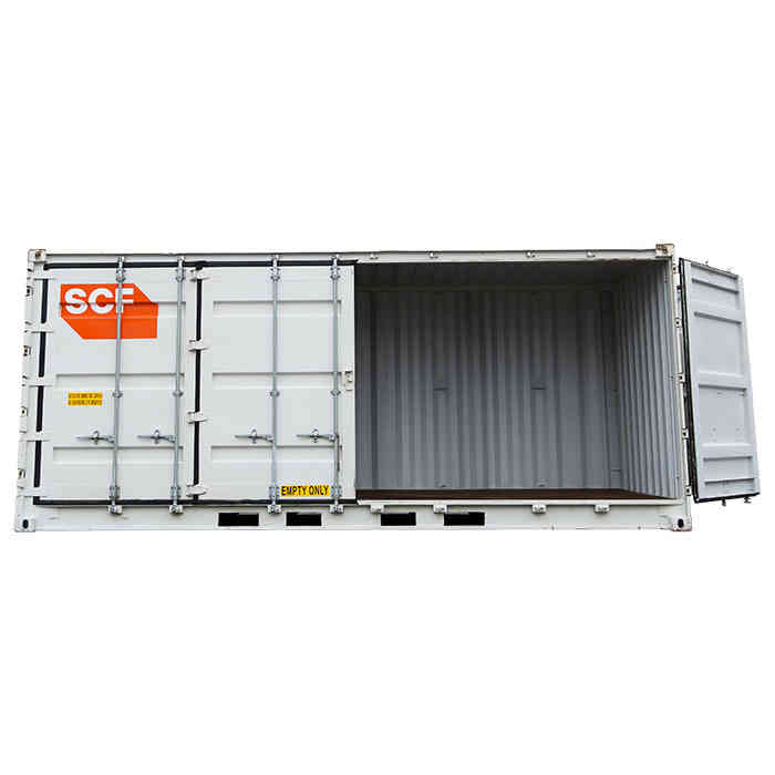 20ft Side Opening Container - New Stock | Buy or hire from $7.65 | SCF