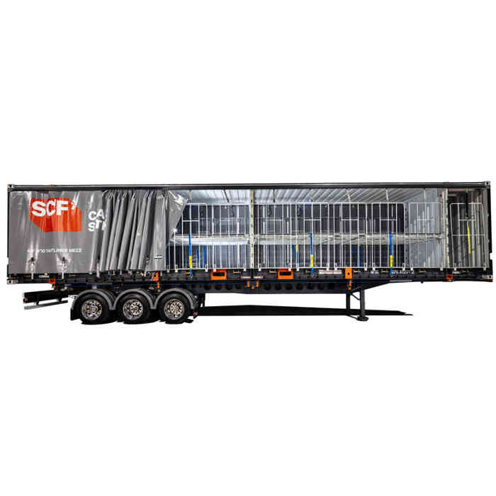 Tautliner Trailer - The Easy Transport Solution | SCF