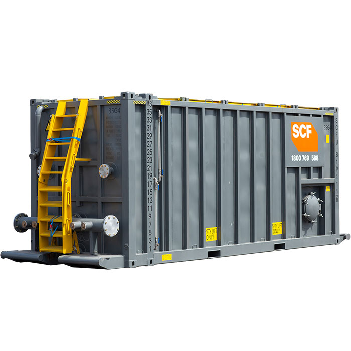 25ft Bulk Liquid Storage Tank Containers | SCF