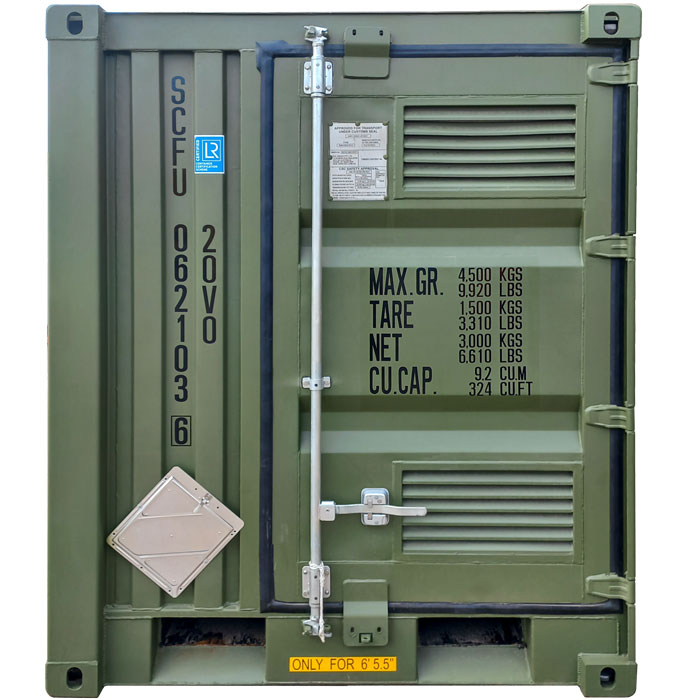 6ft Tricon Shipping Containers for Sale & Hire | SCF