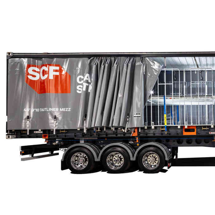 Tautliner Trailer - The Easy Transport Solution | SCF