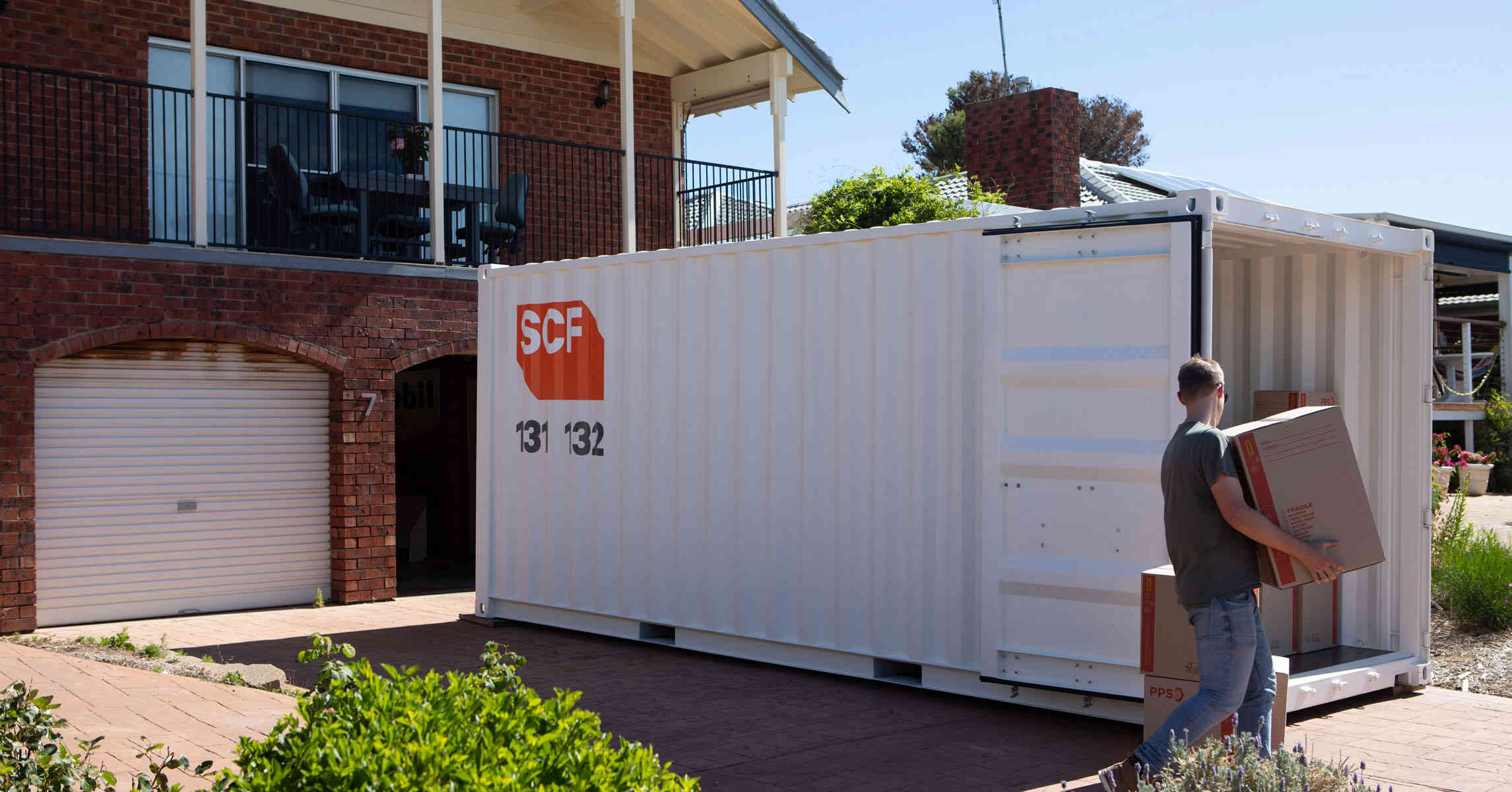 40ft High Cube Shipping Container | Hire Today | SCF