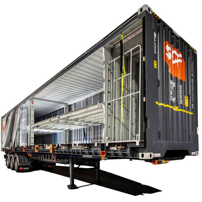Tautliner Trailer - The Easy Transport Solution | SCF